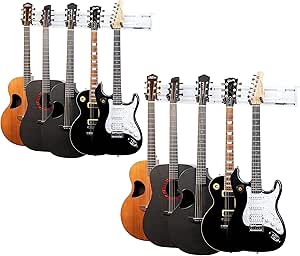 Amazon.com: String Swing Guitar Wall Rack, Multiple Guitar Stand - 10 ...