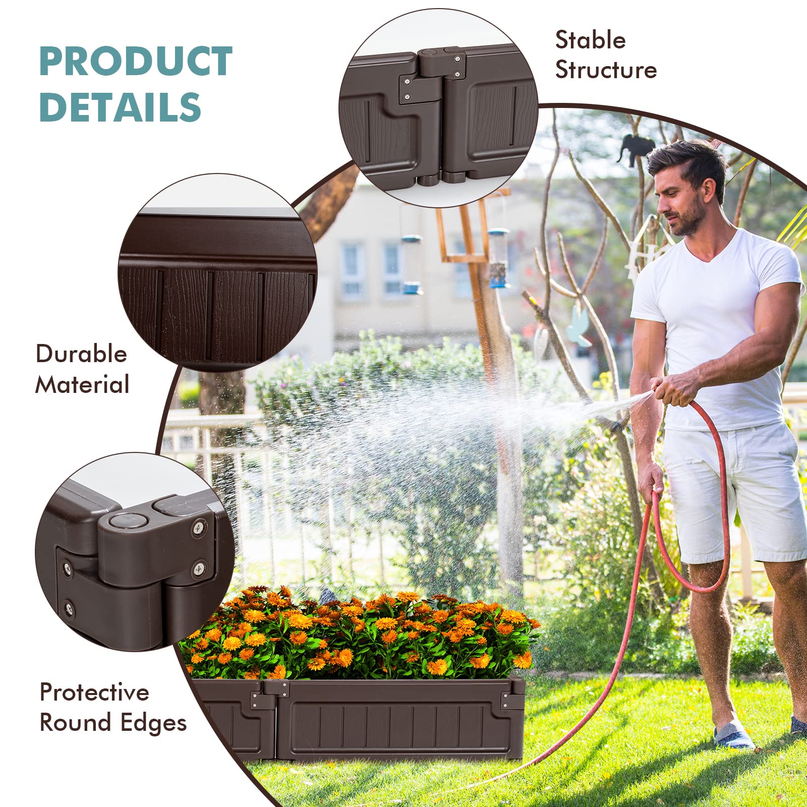 Octagon Raised Garden Bed