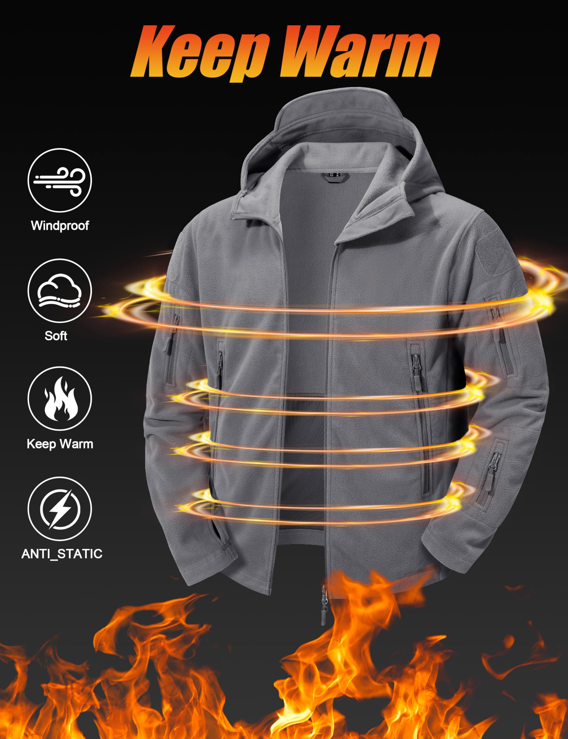 Snapklik.com : Mens Winter Outdoor Stylish Classic Climbing Windproof ...