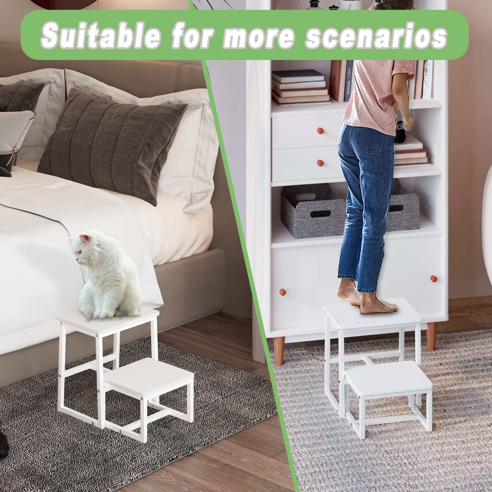 iTsst Step Stool for Adults & Kids,Holds up to 500Lb,3 in1 Heavy Duty ...