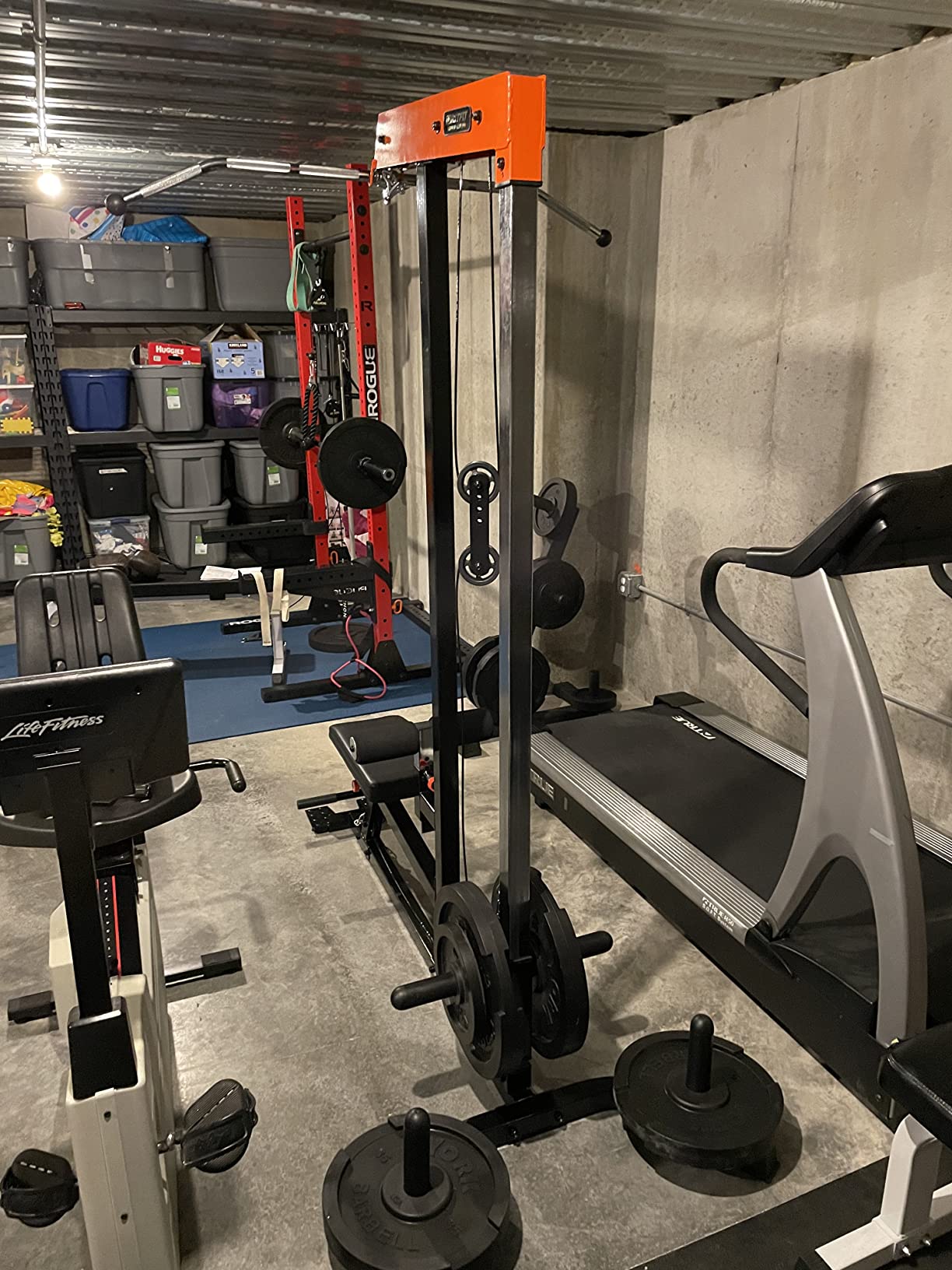 $35/mo - Finance RitFit LAT Pull Down Machine, Low Row Cable Machine ...