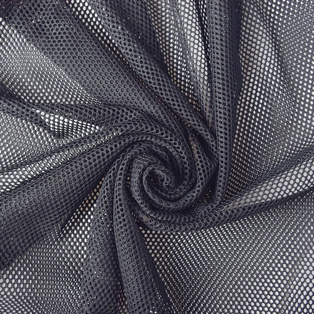 Amazon.com: 40x59 INCH Black Mesh Fabric, Nylon Netting Fabric for ...