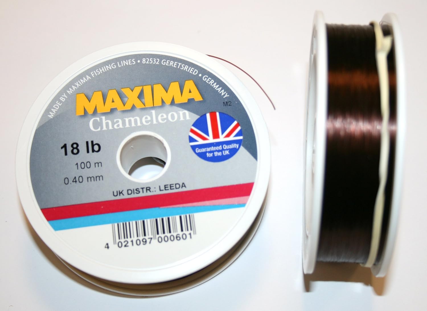 Maxima Chameleon 18lb 100 metres fishing line : Amazon.co.uk: Sports ...