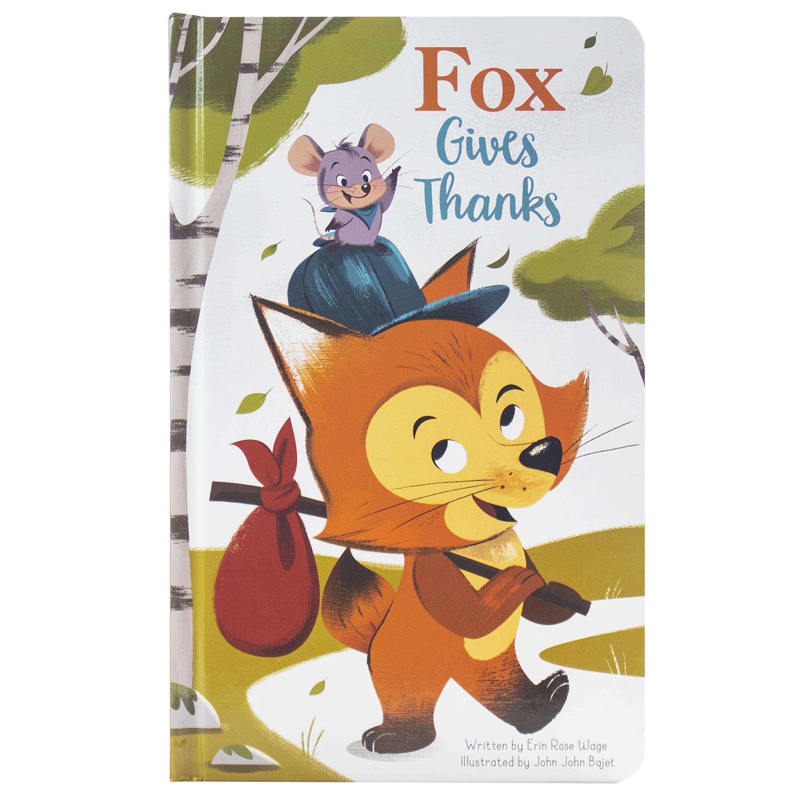 Amazon.com: Fox Gives Thanks - a Thanksgiving Board Book - PI Kids ...