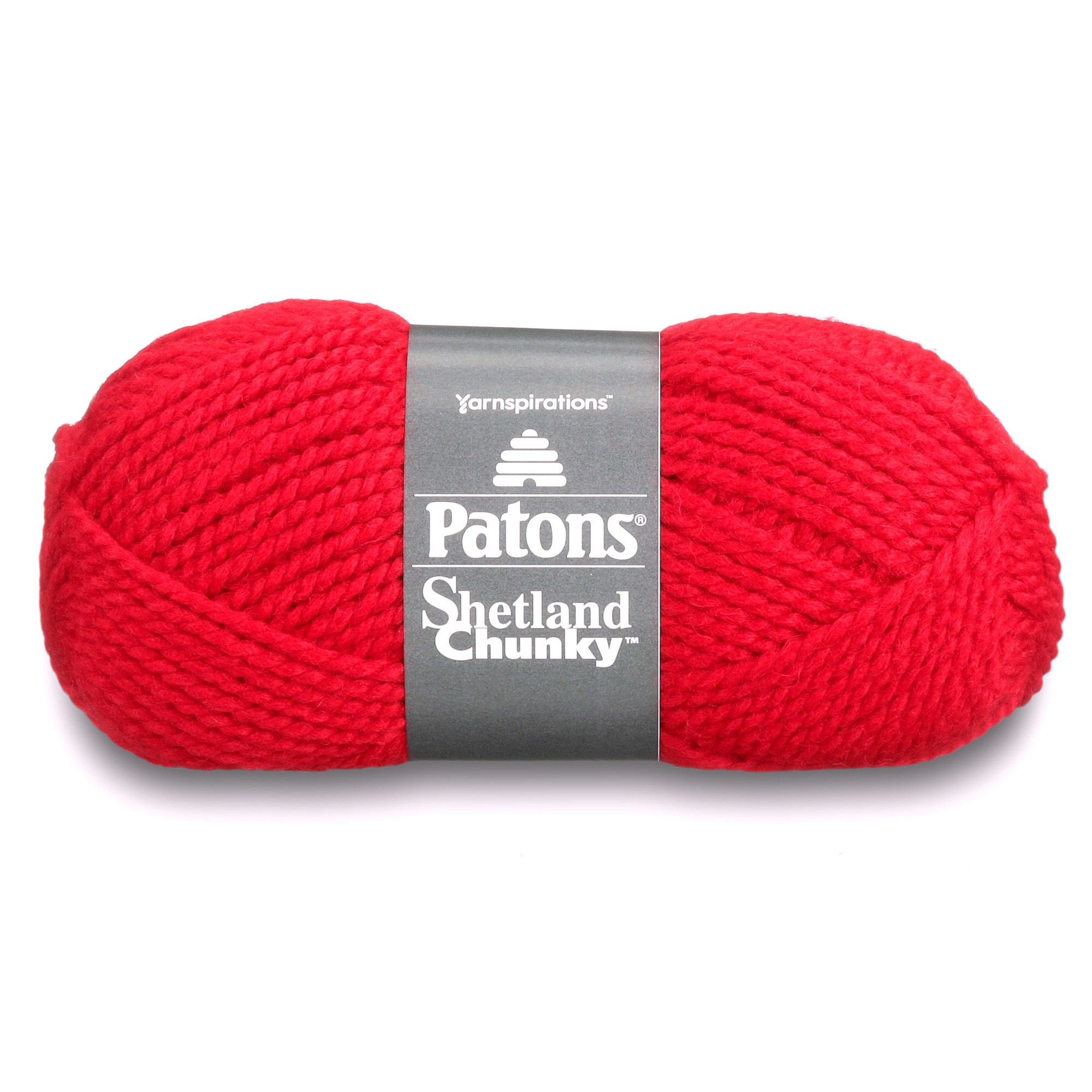 Amazon.com: Patons Shetland Chunky Yarn, 3.5 oz, Red Robin, 1 Ball