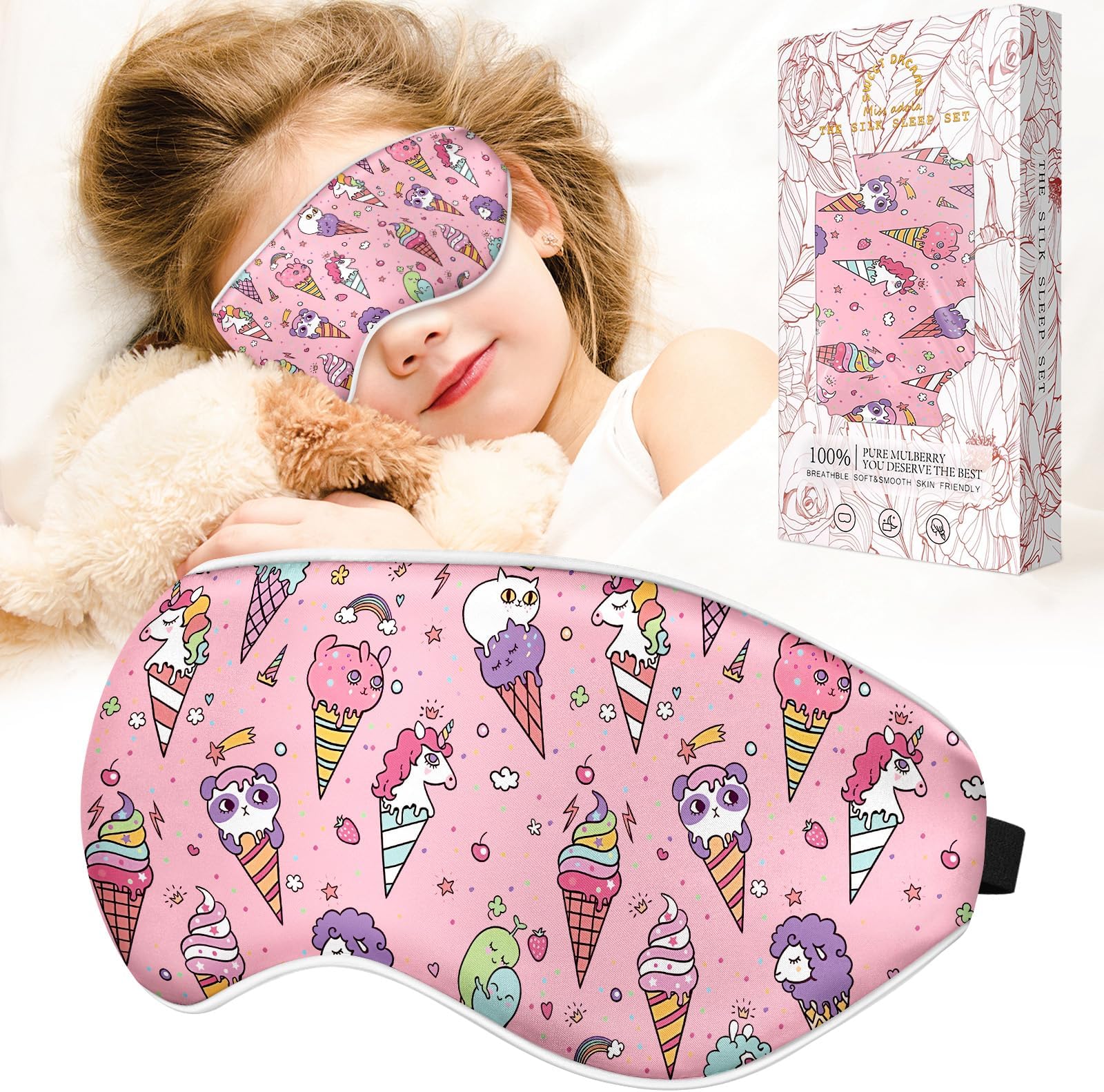 Amazon.com: Haysandy Cute Eye Mask for Sleeping 3 Pieces Cartoon Dog ...