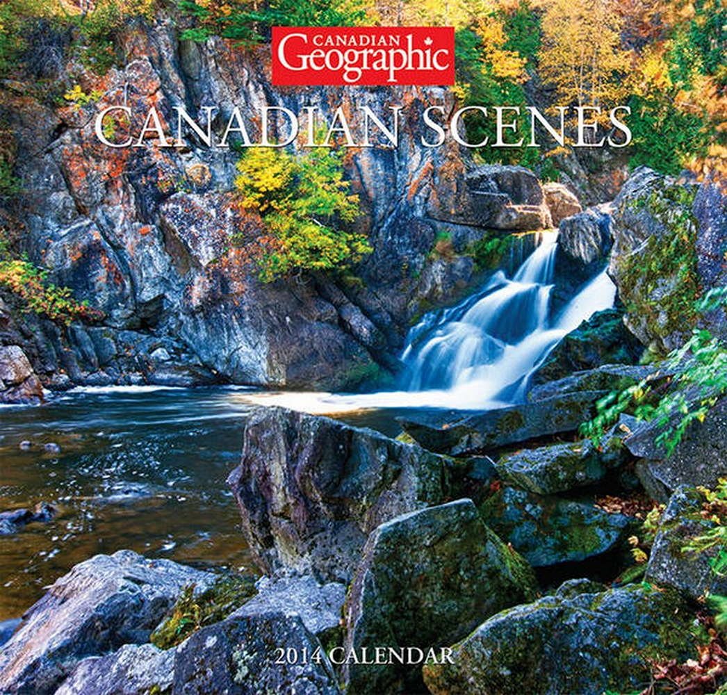 Canadian Geographic Canadian Scenes 2014 Medium Calendar: MegaCalendars ...