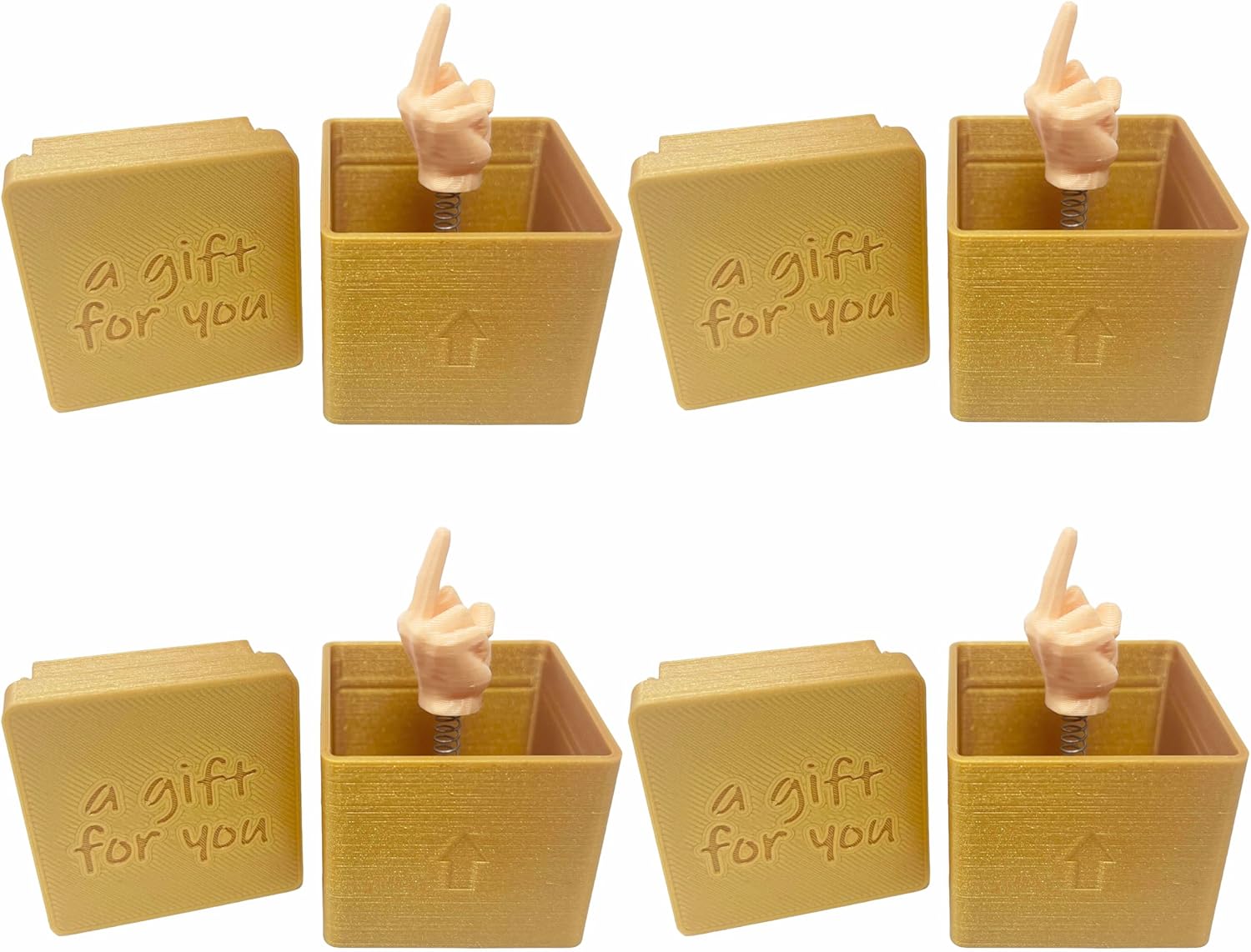 Amazon.com: MunnyGrubbers - Surprise Middle Finger in a Box (4 Pack ...