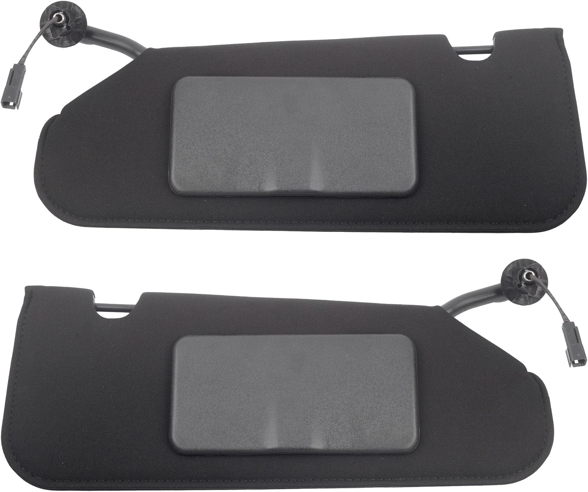 Amazon.com: for 1997-2004 Corvette C5 Sun Visors Shades with Bezel Trim ...