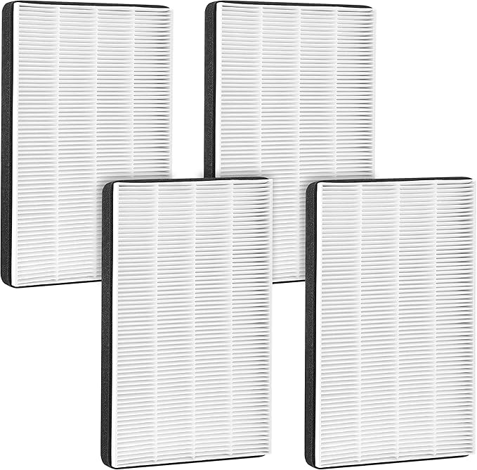 Fette Filter - 4 Premium True HEPA Filters Compatible with 3M Filtrete ...