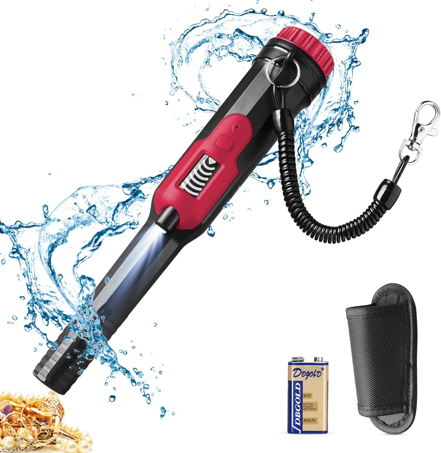 Amazon.com : Vertimia Metal Detector Pinpointer, Professional ...