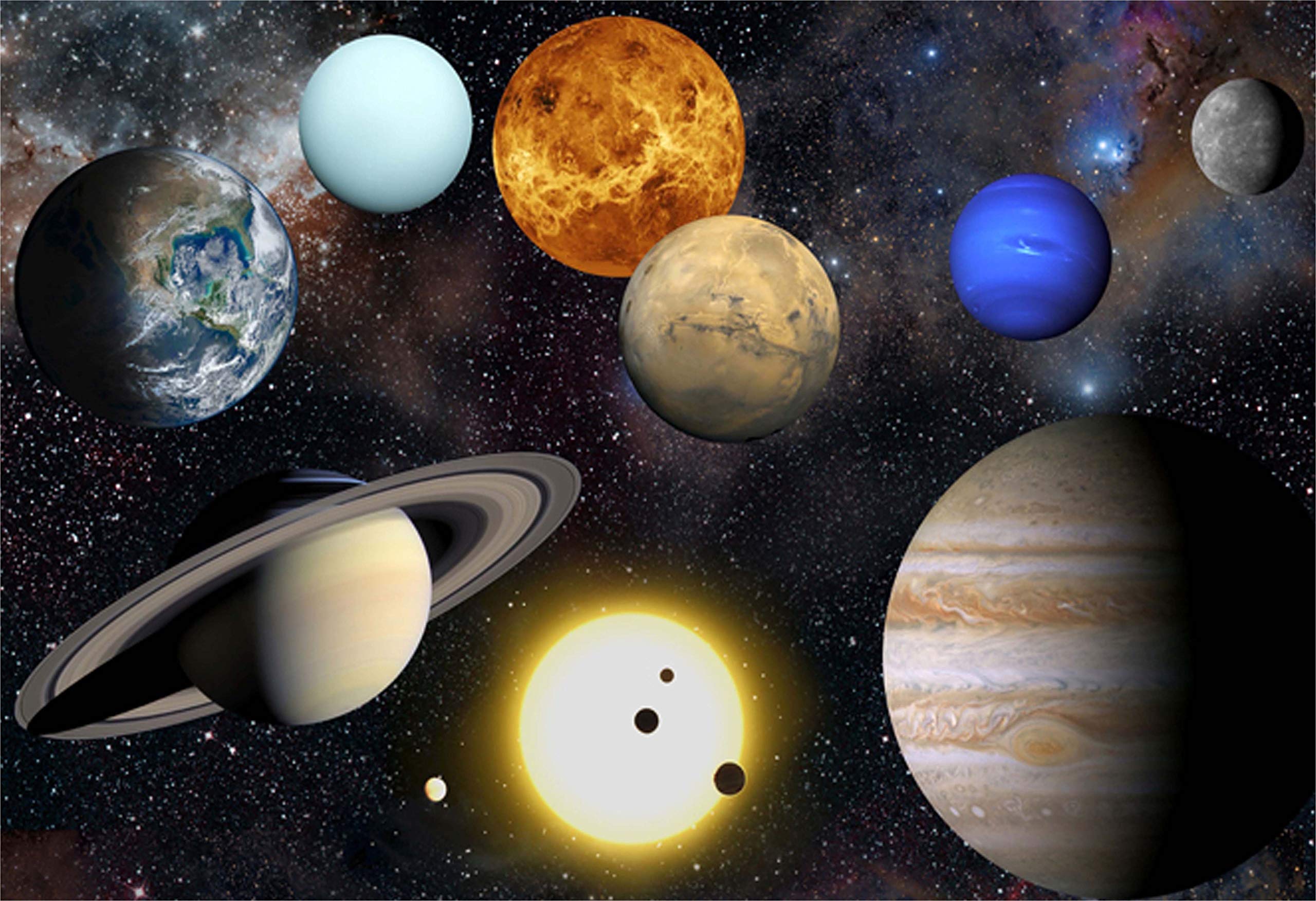 The Solar System Hd Large