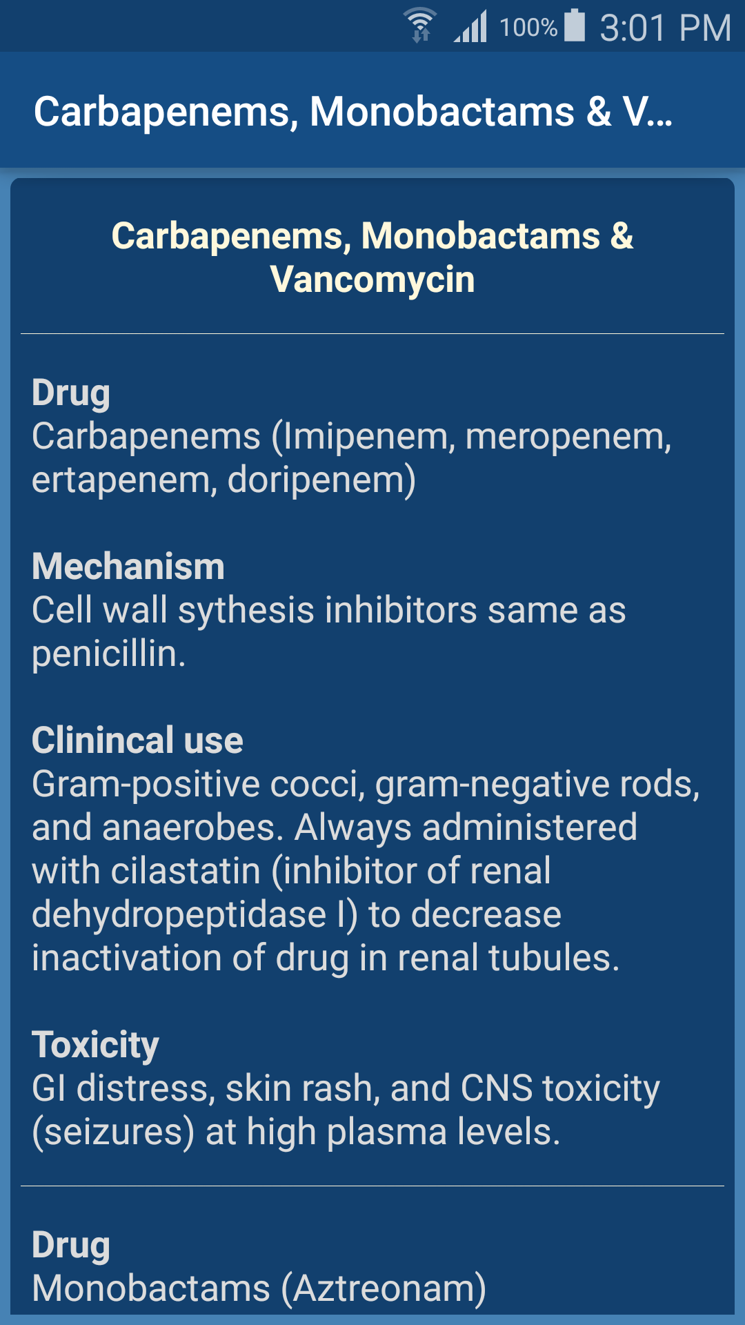 Antibiotics & Antiviral - App on Amazon Appstore