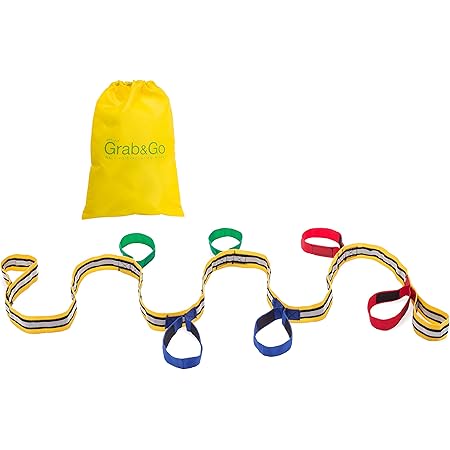 Amazon.com: Grab & Go Children's Walking Rope (6 child) with Safe Hi ...