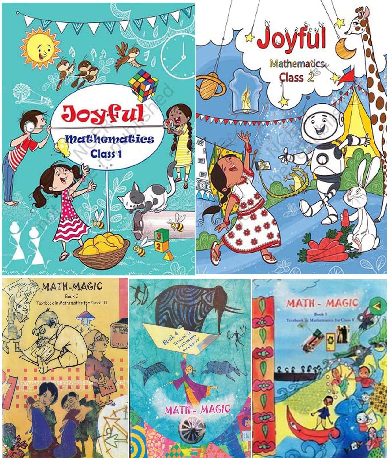 Buy Joyful Mathematics For Class 1 Joyful Mathematics Class 2 Math ...