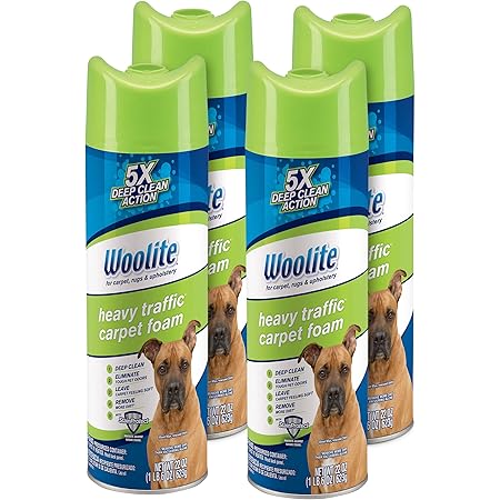 Amazon.com: Woolite Carpet and Upholstery Cleaner Stain Remover, 4 pack ...