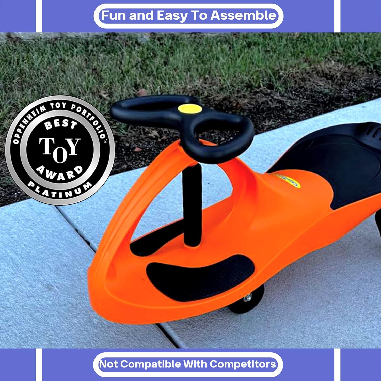 Buy PlaSmart – PlasmaCar – The Original Self-Propelled Ride On Car for ...