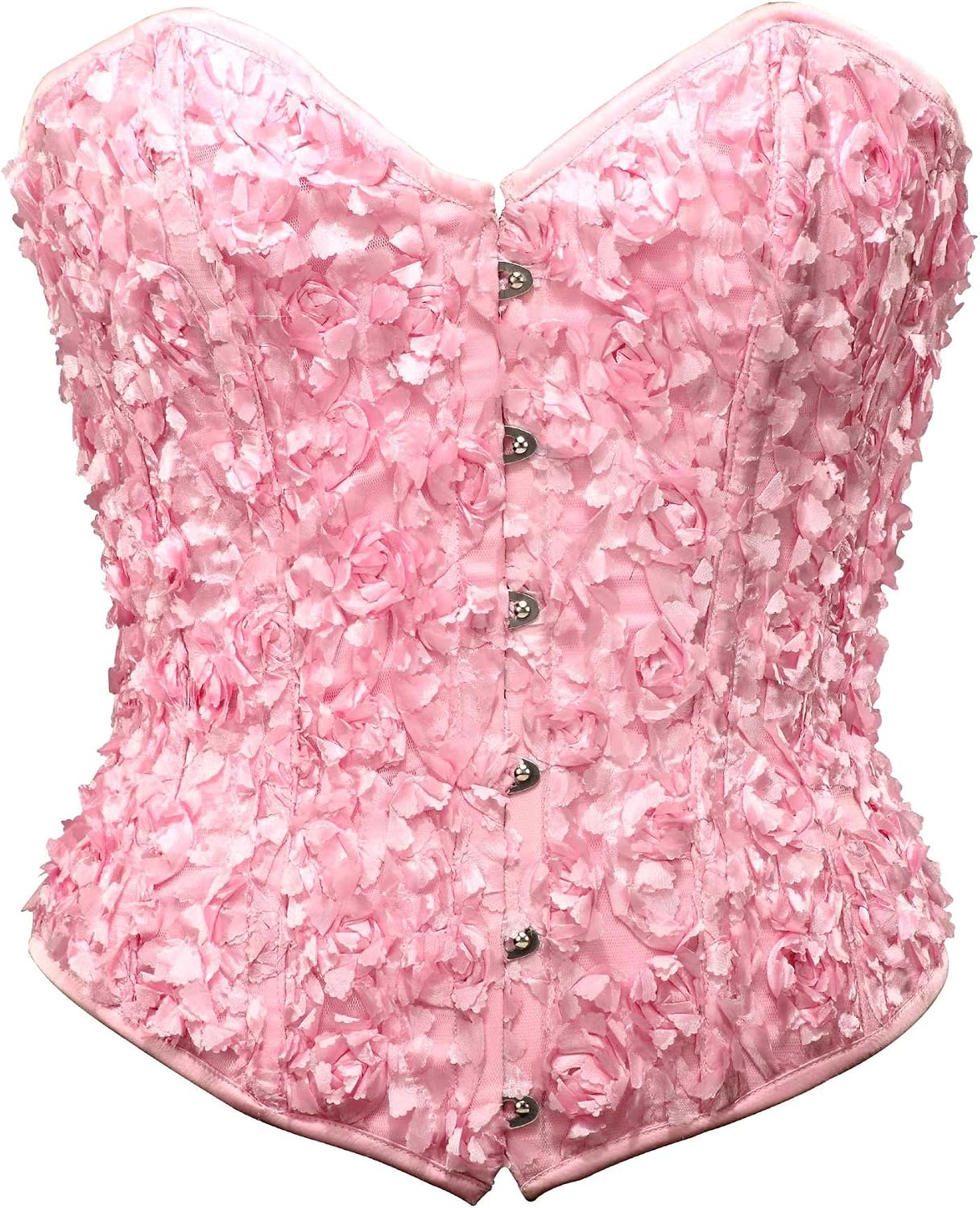 Amazon.com: ThePirateDressing Pink Flaky Petals on Net Fabric Steel ...