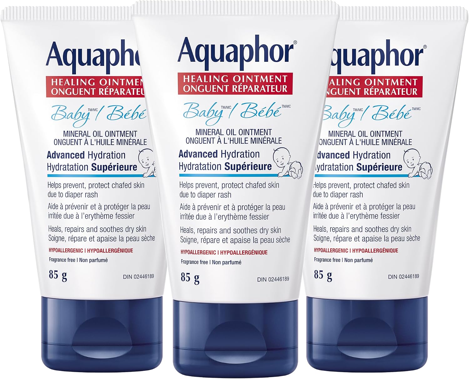 Aquaphor Baby Healing Ointment for Baby's Sensitive Skin, Multipurpose ...