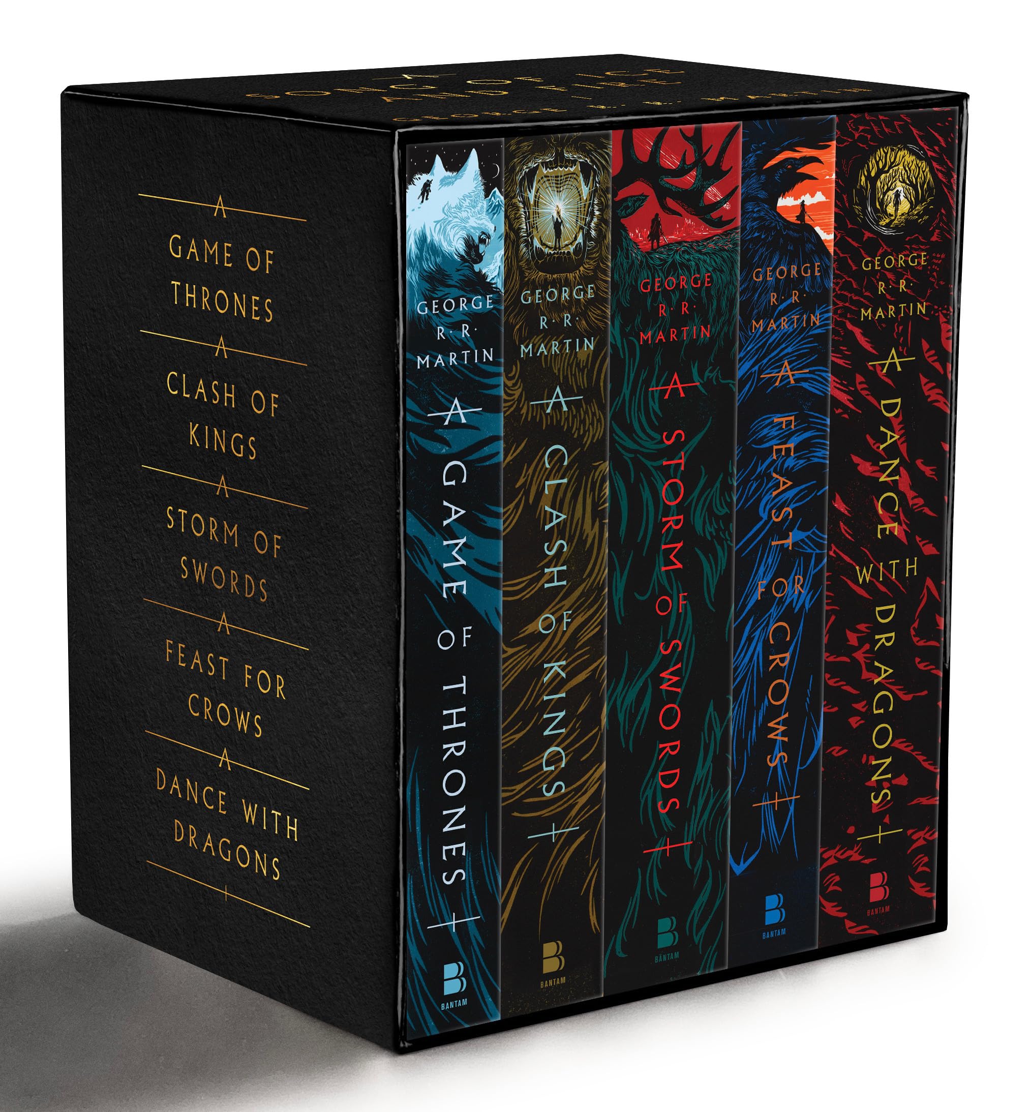 George R. R. Martin's a Game of Thrones 5-Book Boxed Set (Song of Ice ...