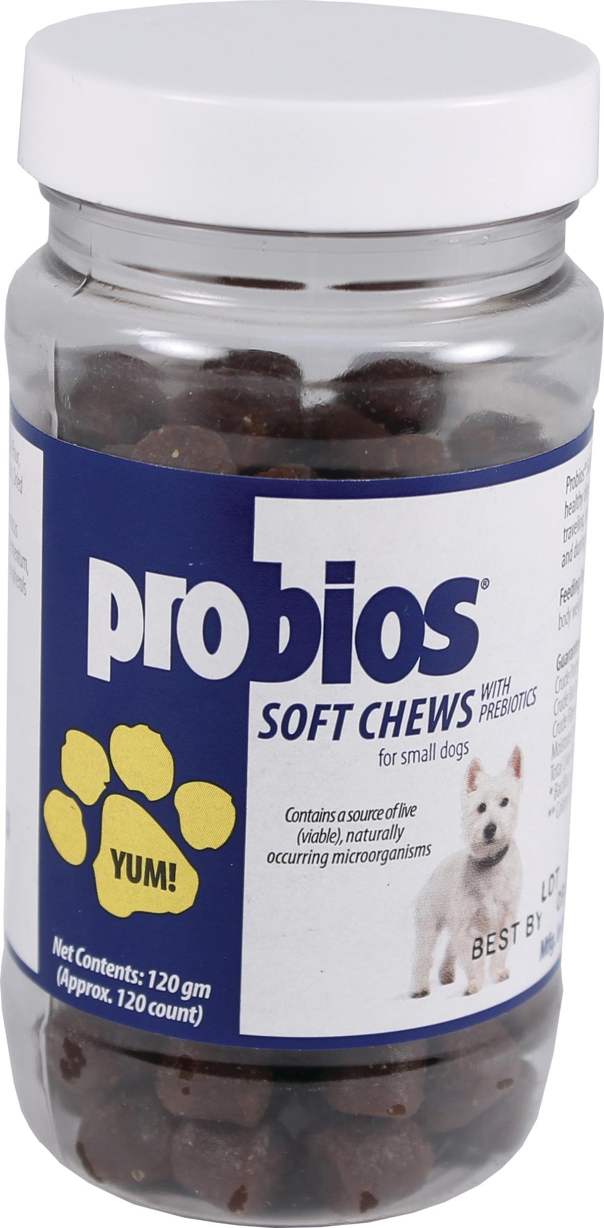 Amazon.com : Probios for Dogs Soft Chews - Probiotics for Dogs, 240gm ...