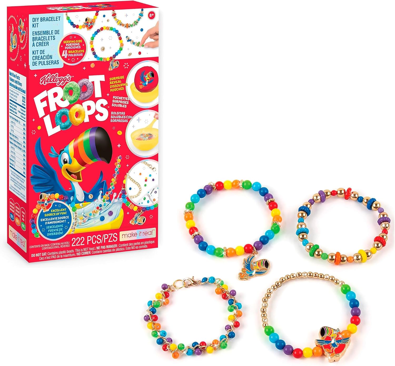 Amazon.com: Make It Real: Kellogg's Cerealsly Cute - Froot Loops - DIY ...