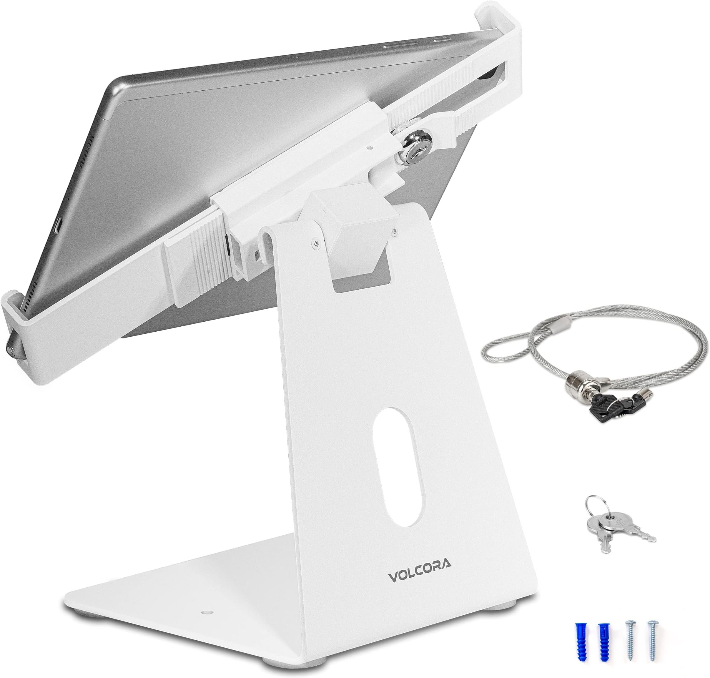 Amazon.com: AboveTEK Retail Kiosk iPad Stand, 360° Rotating Commercial ...