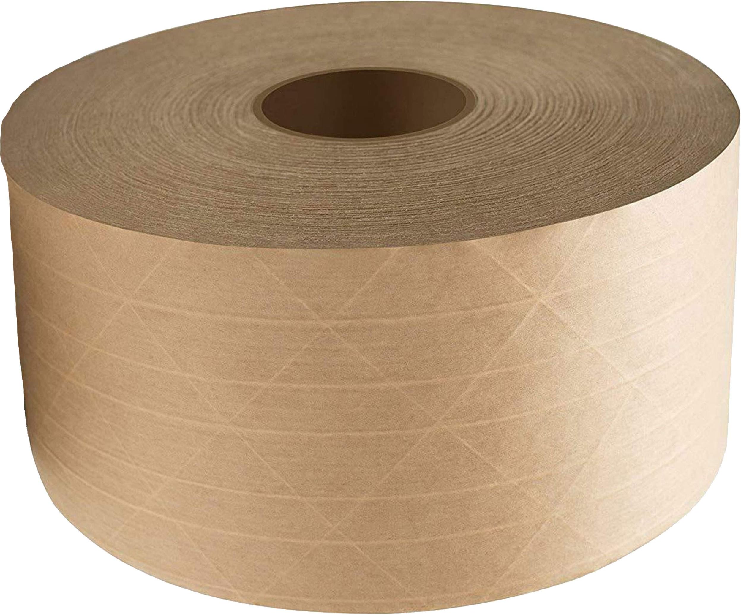 Amazon.com : Reinforced Gummed Tape Brown Kraft Paper Roll Water ...