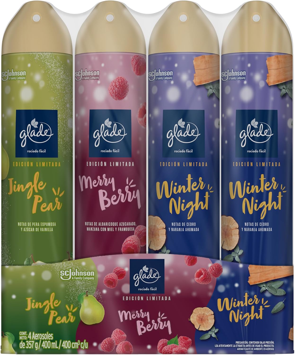 Glade Aromatizante para Hogar en Aerosol, Edición Limitada, Refresca y ...