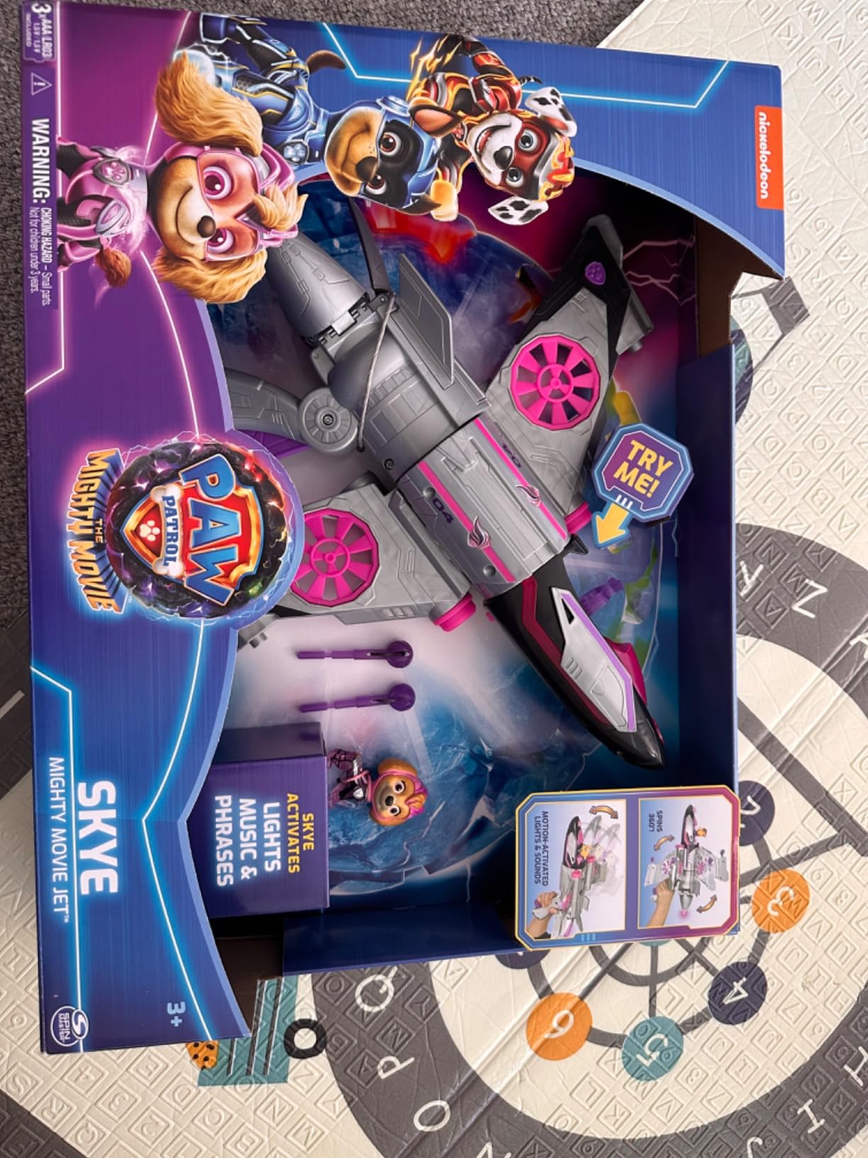Mighty Pups PAW Patrol: The Mighty Movie, Transforming Rescue Jet With ...