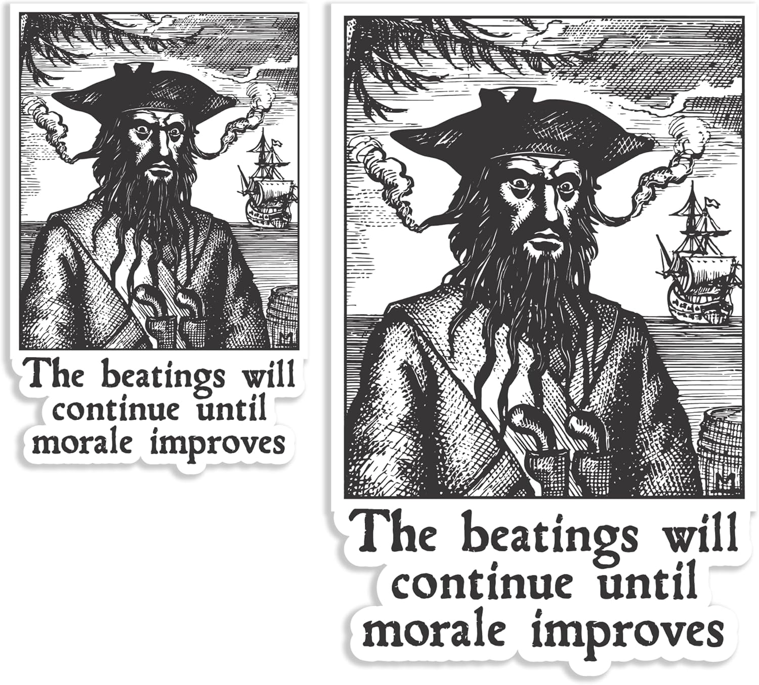 Amazon.com - United by Color The Beatings Will Continue Until Morale ...