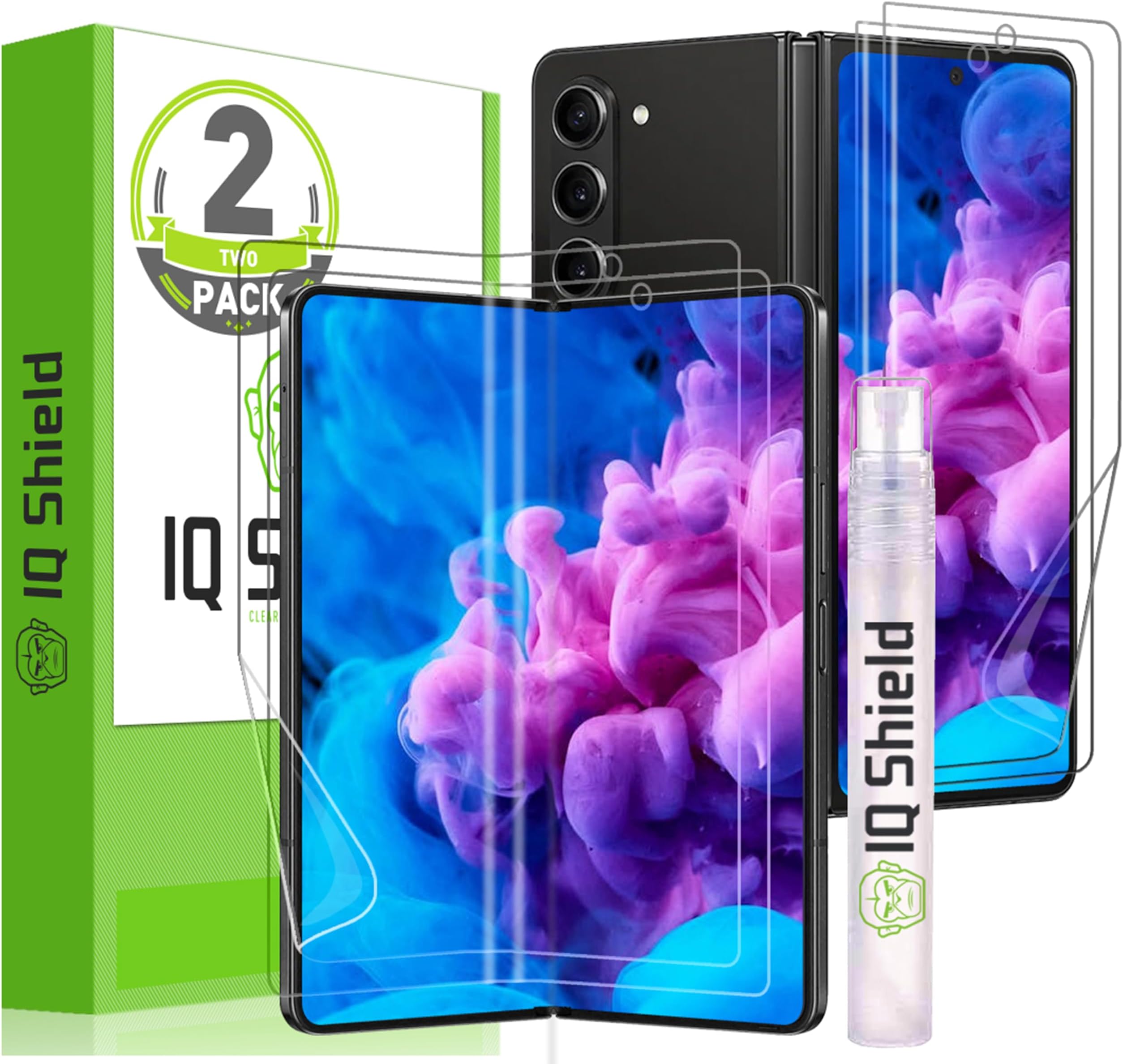 Amazon.com: Supershieldz (2 Pack) Designed for Samsung Galaxy Z Fold 5 ...