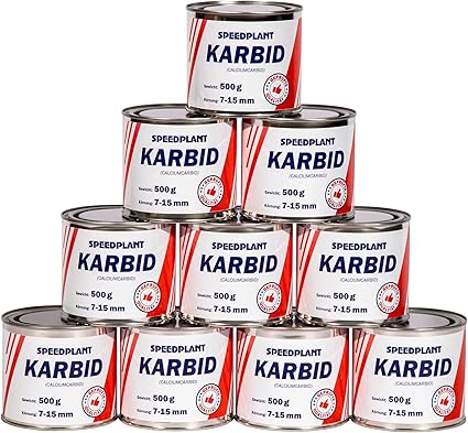 Karbid 5 kg (10x 500g) - Carbid Kabit Kabitt karbitt Karbit ...