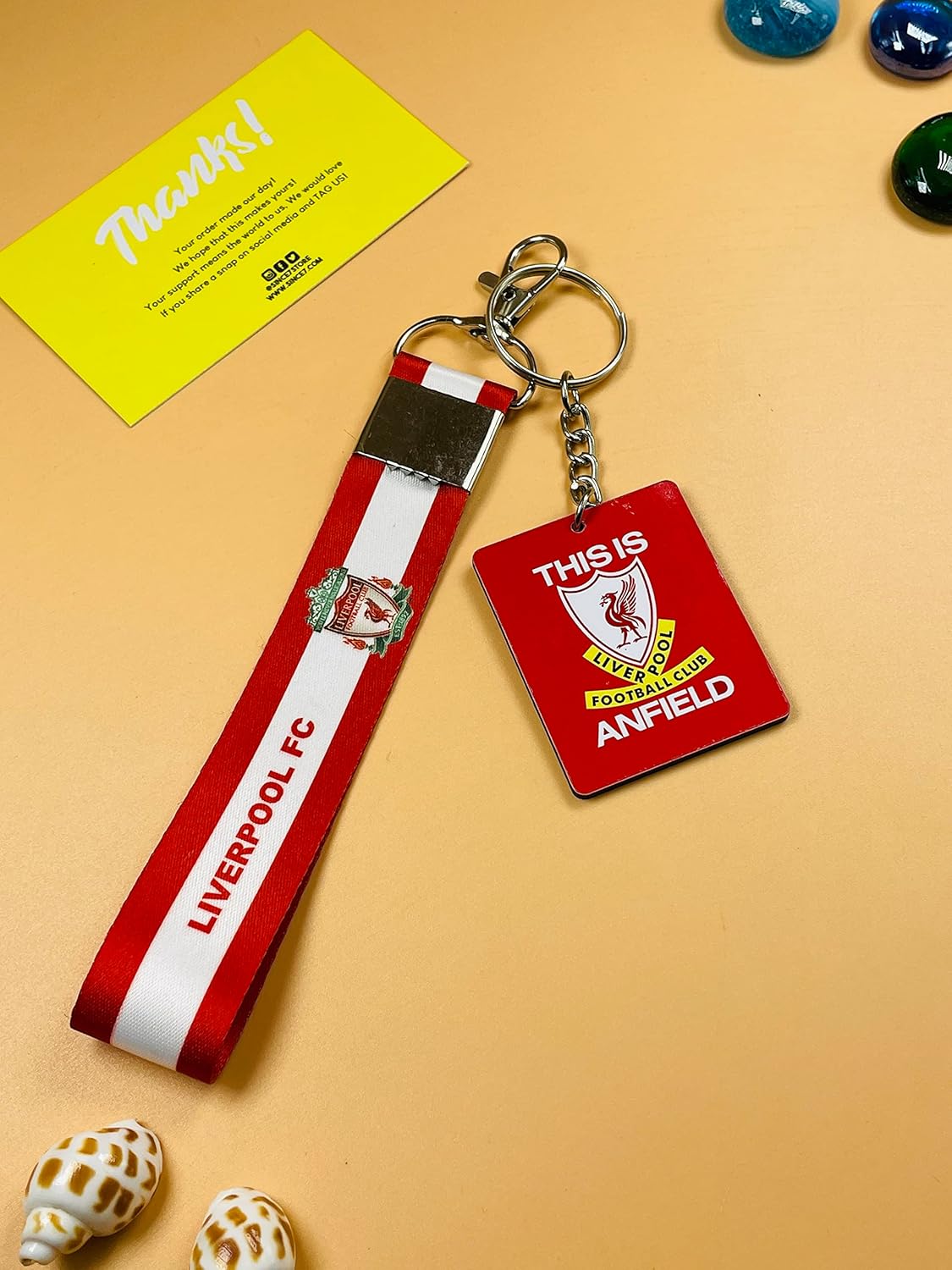 SINCE 7 STORE Liverpool Combo Premium Double Sided Printed Keychain/For ...