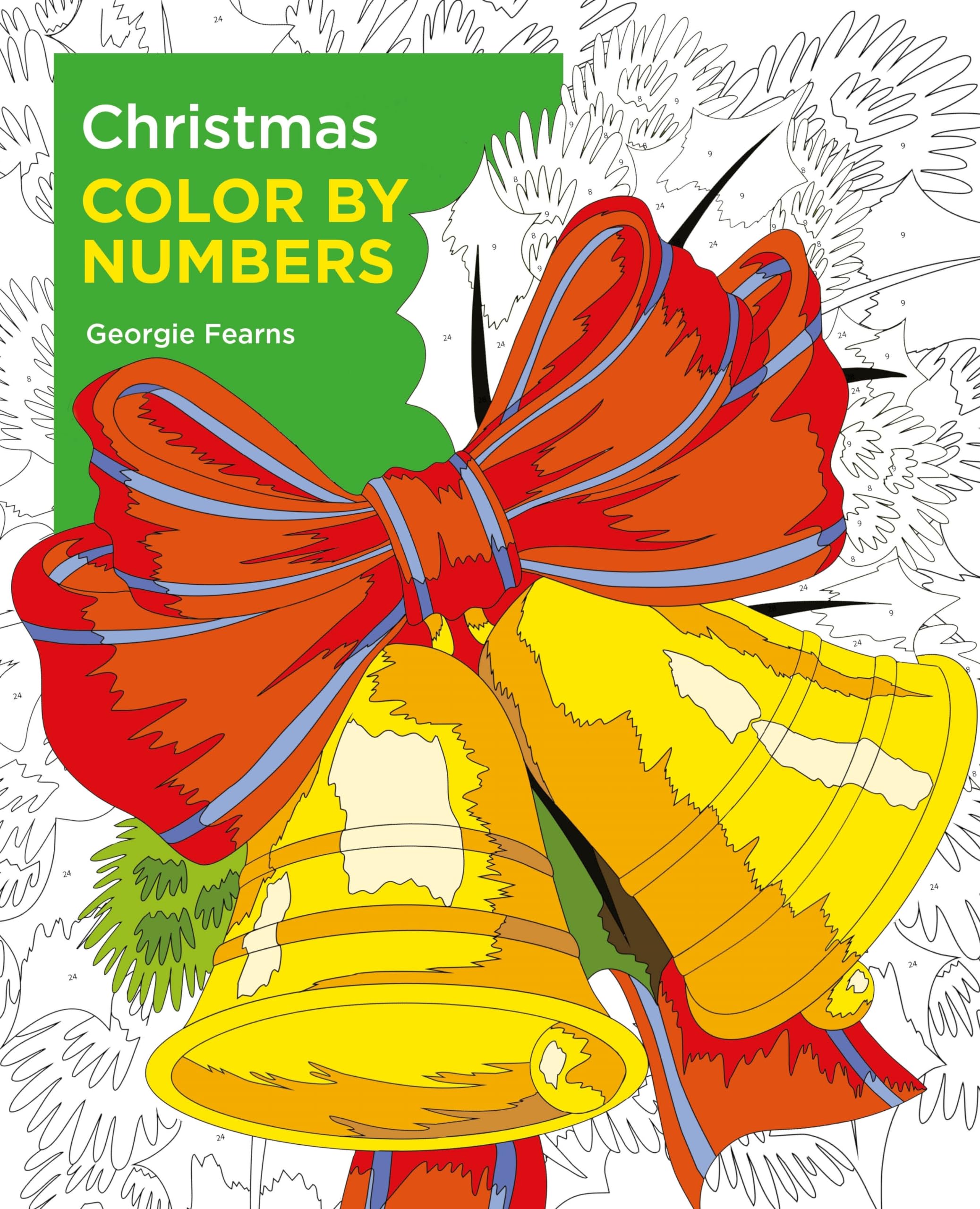 Christmas Color by Numbers (Sirius Color by Numbers Collection): Amazon ...