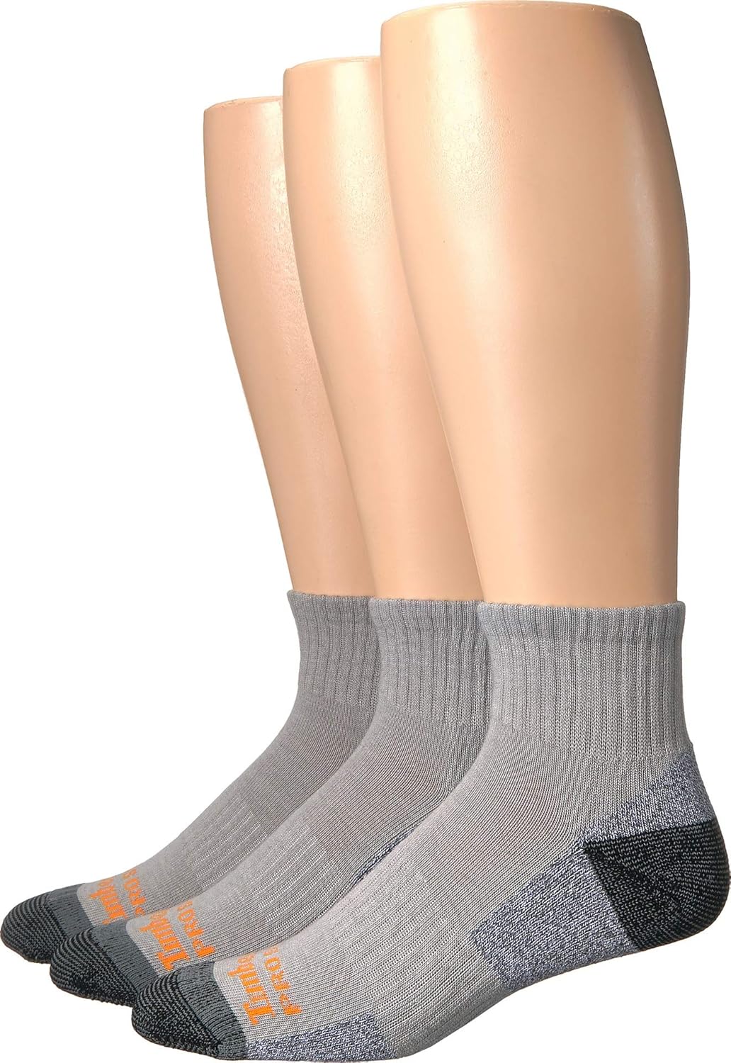 Timberland Men's Pro Series Marled Low Quarter Socks with Coolmax Fiber ...