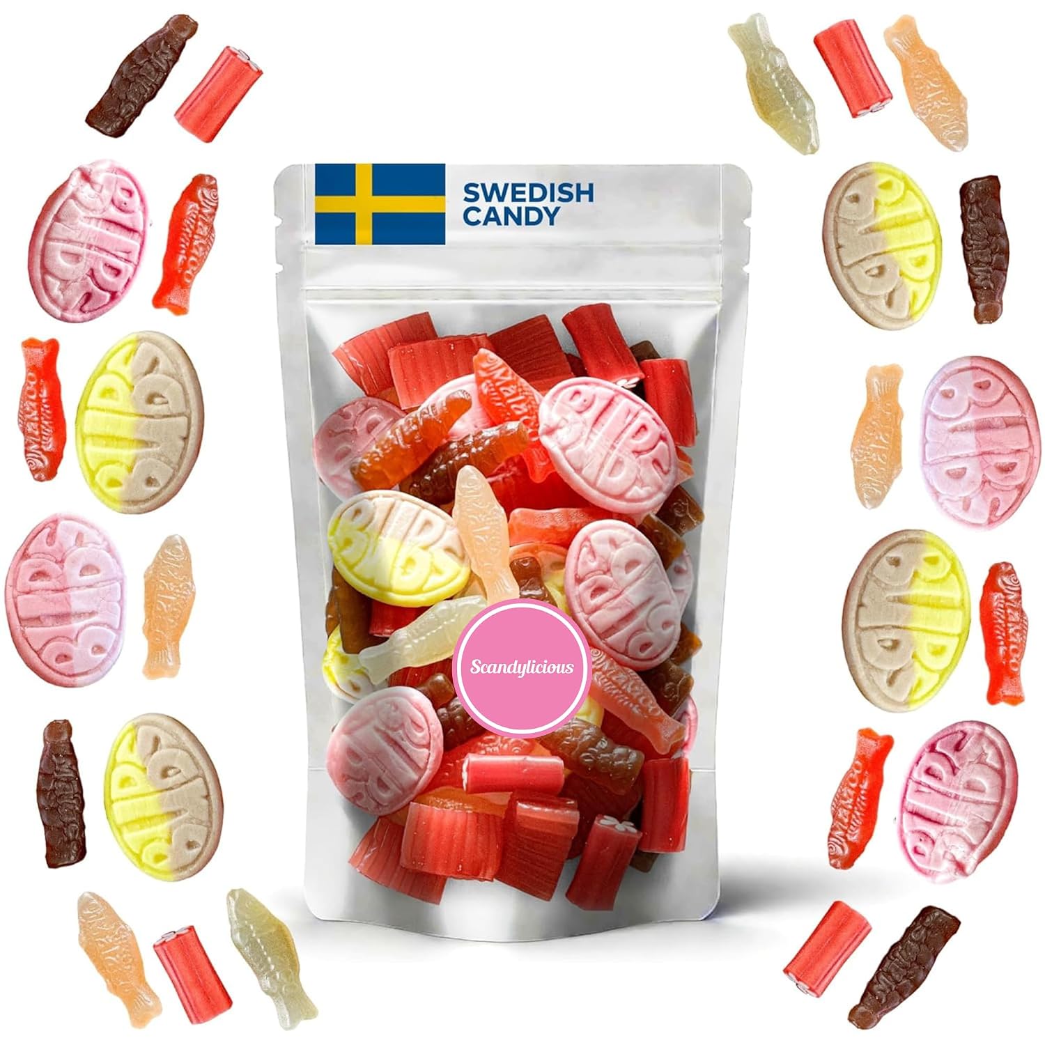 Amazon.com : Swedish Candy Sweet Pick & Mix - Includes Bubs Ovals - 1 ...