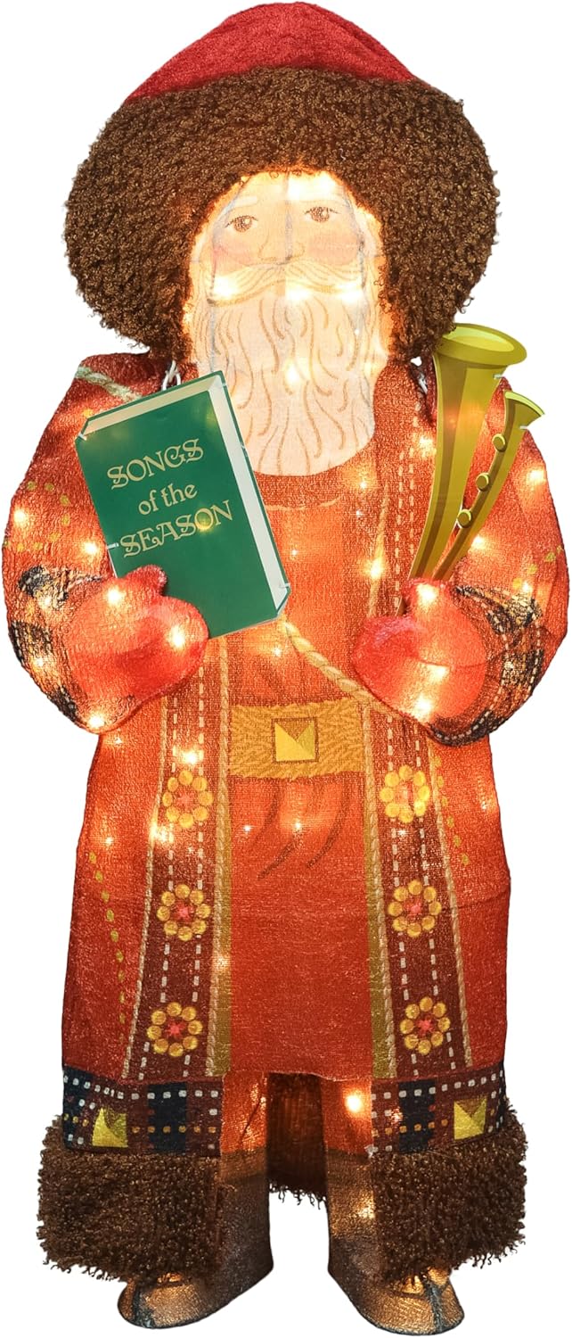 Amazon.com: 36 Inch Hallmark Keepsakes Father Christmas Holiday Outdoor ...