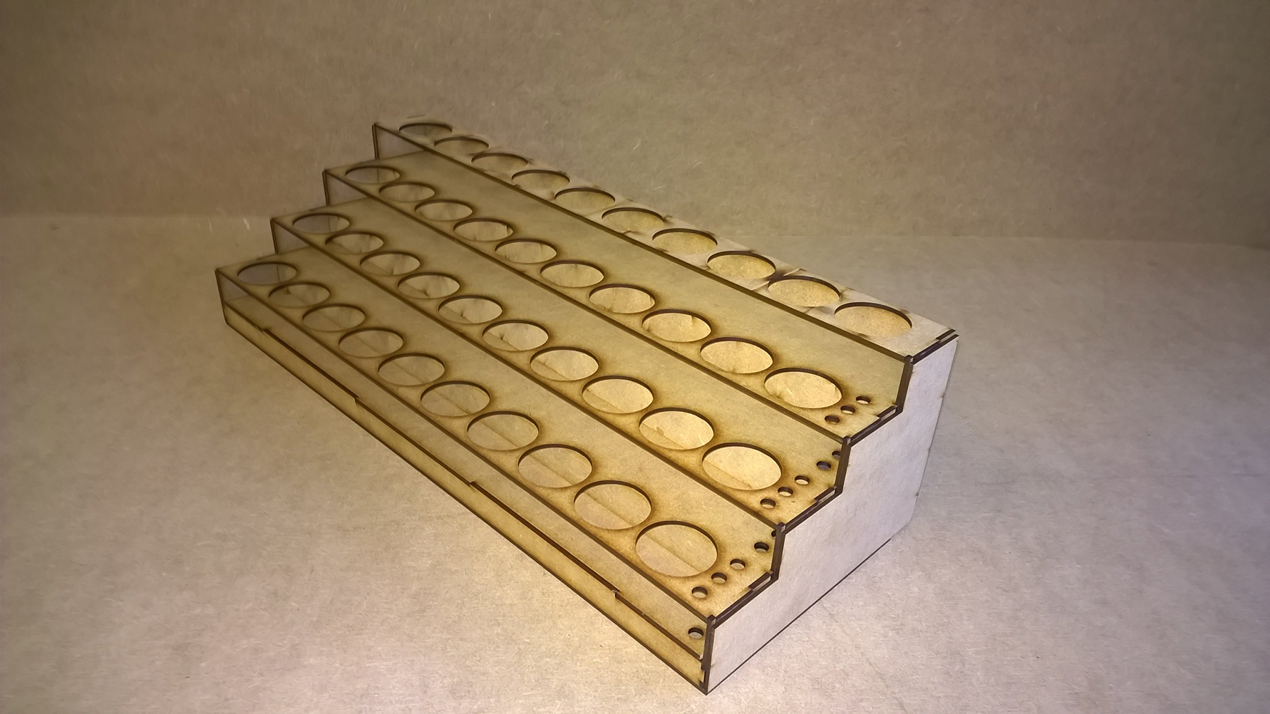 Wargame-Model-Mods Paint Stand for 40x Tins of paint for Humbrol ...