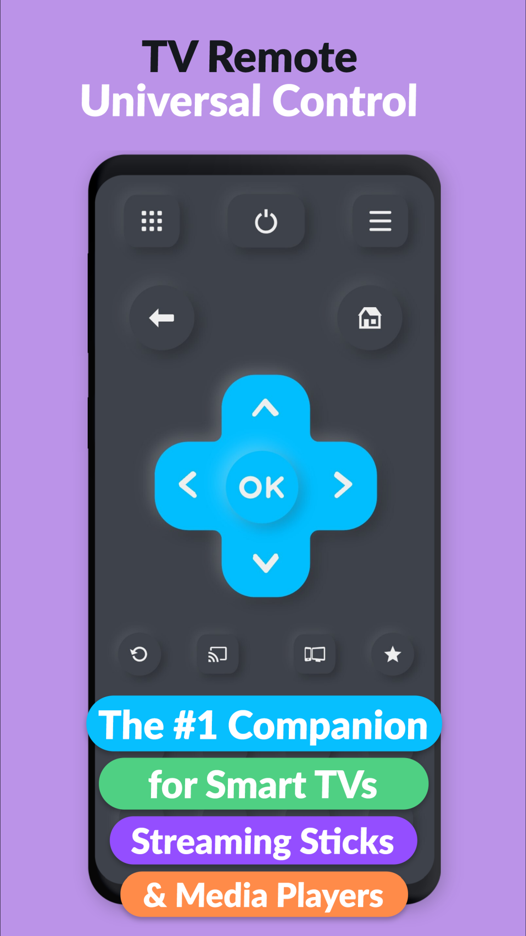 TV Remote Pro for Smart TVs and Streaming Players - App on Amazon Appstore