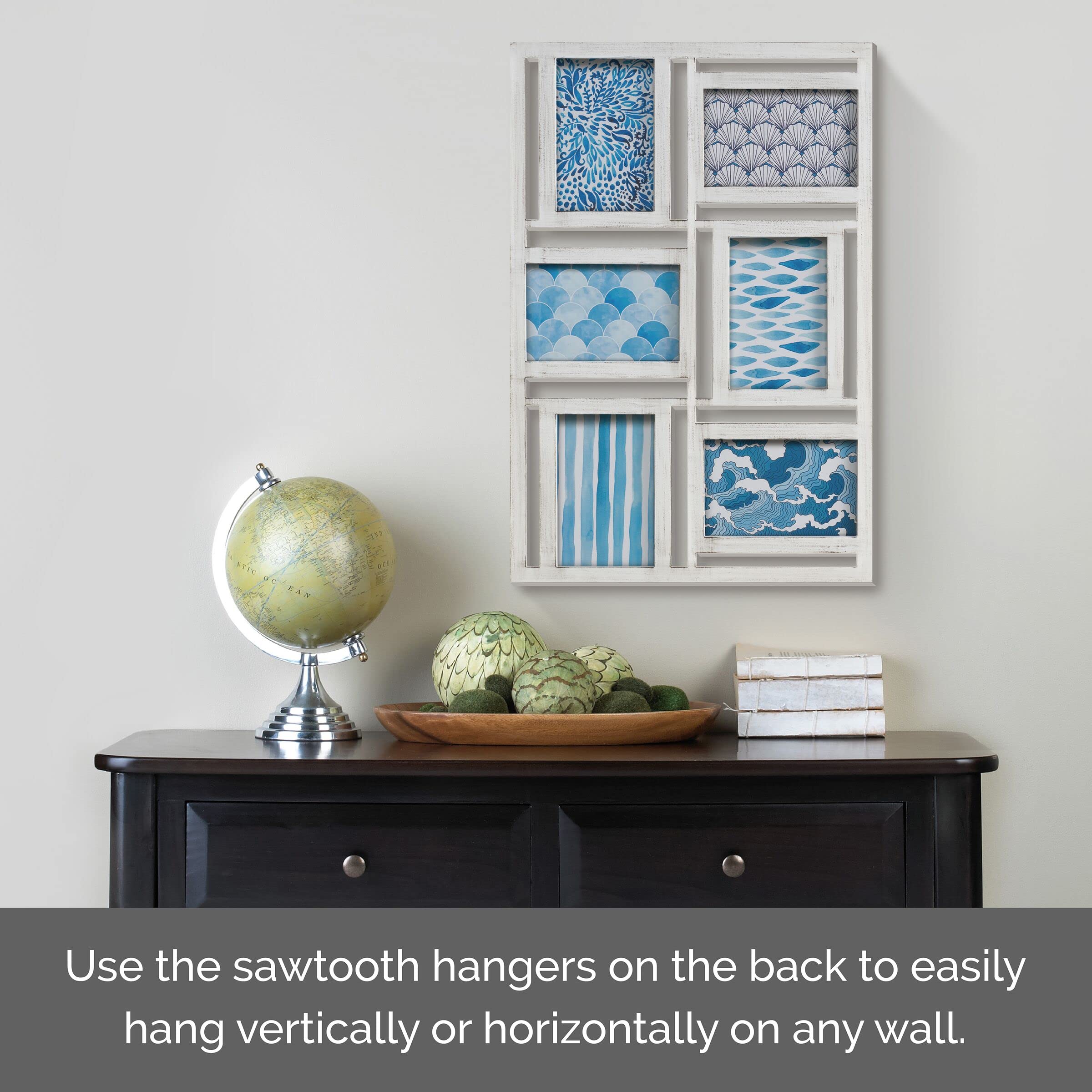Snapklik.com : MELANNCO 6 Opening Collage Frame- Displays Three 4x6 And ...