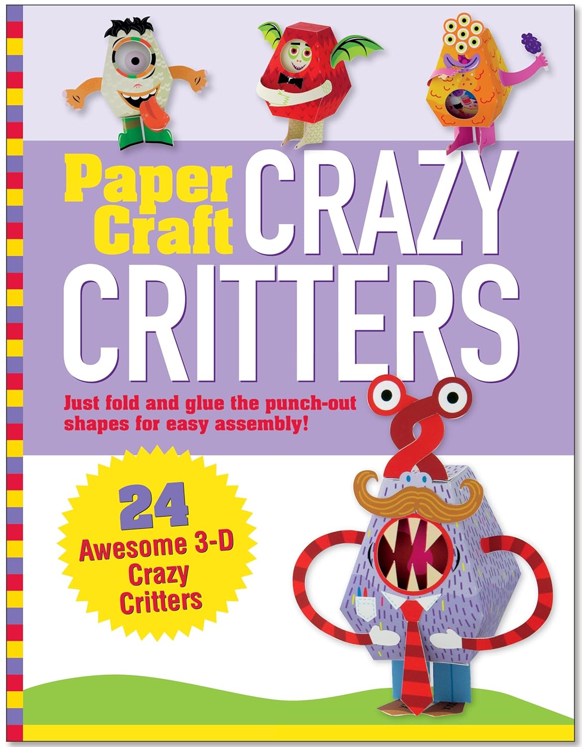 Paper Craft Crazy Critters: Cryan, Mary Beth: 9781441310231: Amazon.com ...