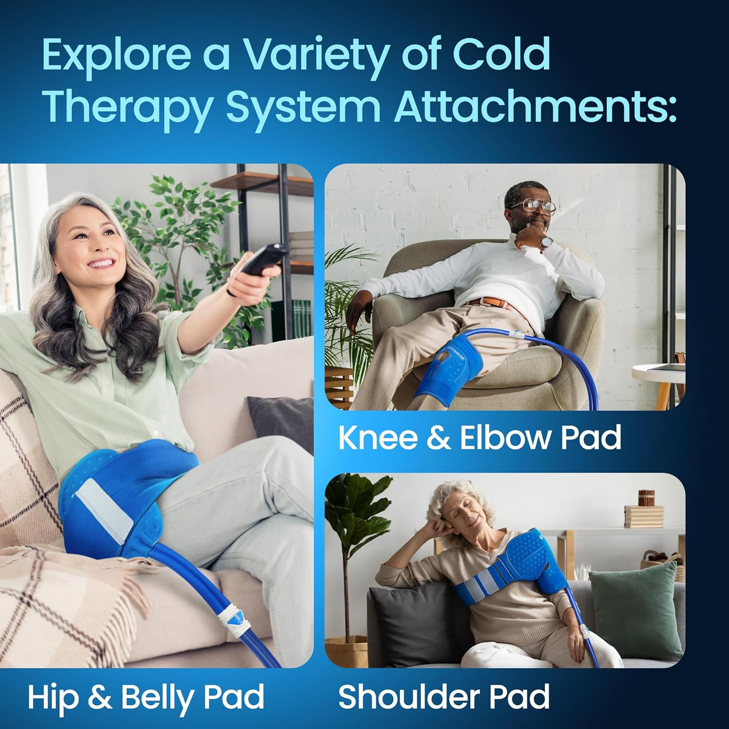 PhysioNatural Knee Pad with Quick Connect and Nepal | Ubuy