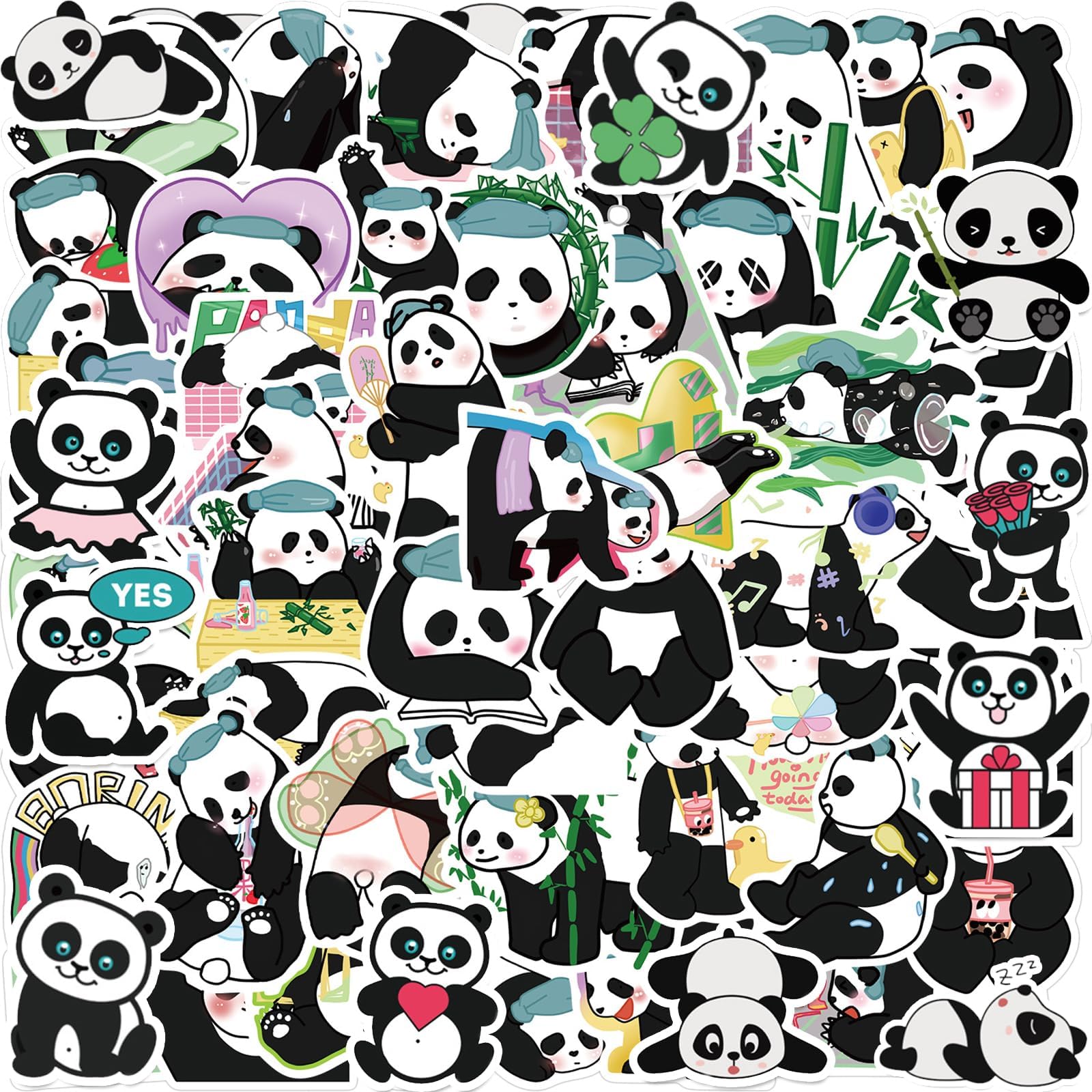 Amazon.com: 200PCs FROG Stickers , Cute Frog Stickers, Cool Frog ...