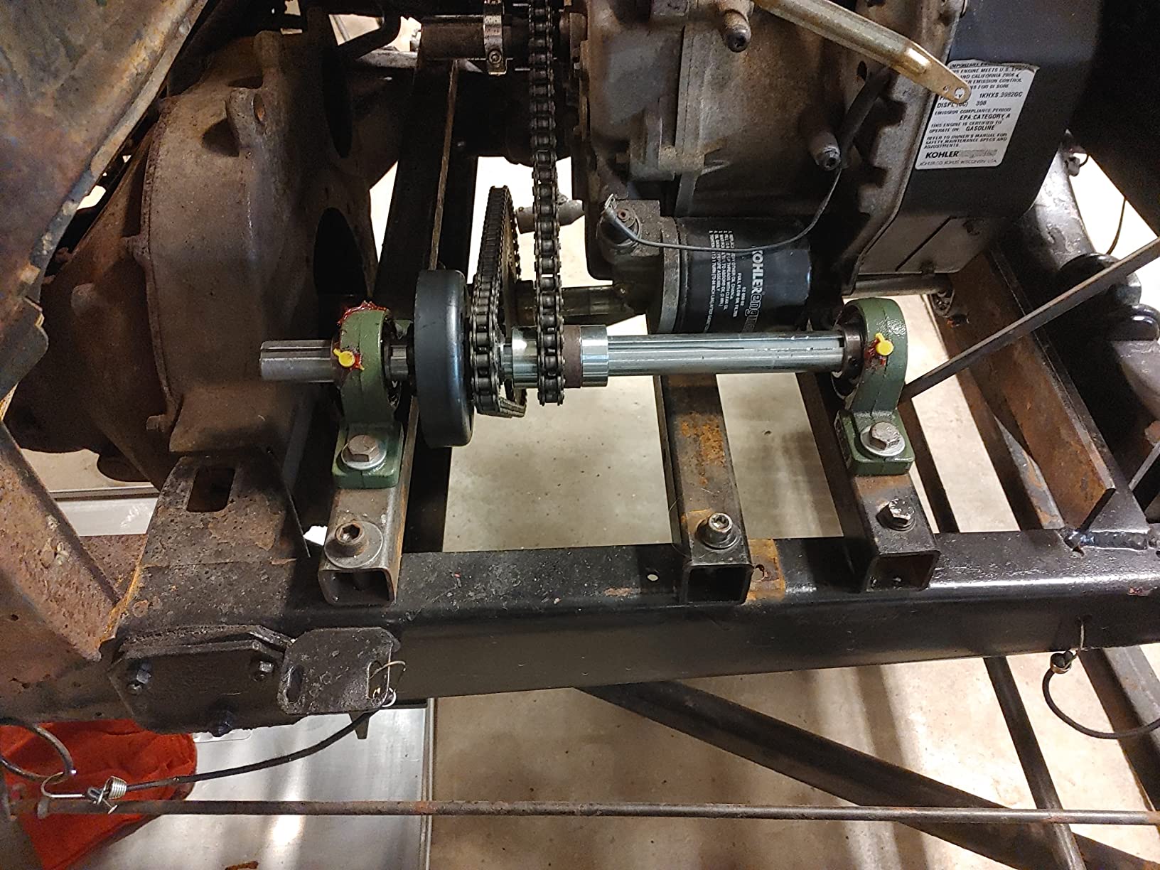 $6/mo - Finance 4Pcs UCP205-16 Pillow Block Bearing 1 inch Shaft Cast ...