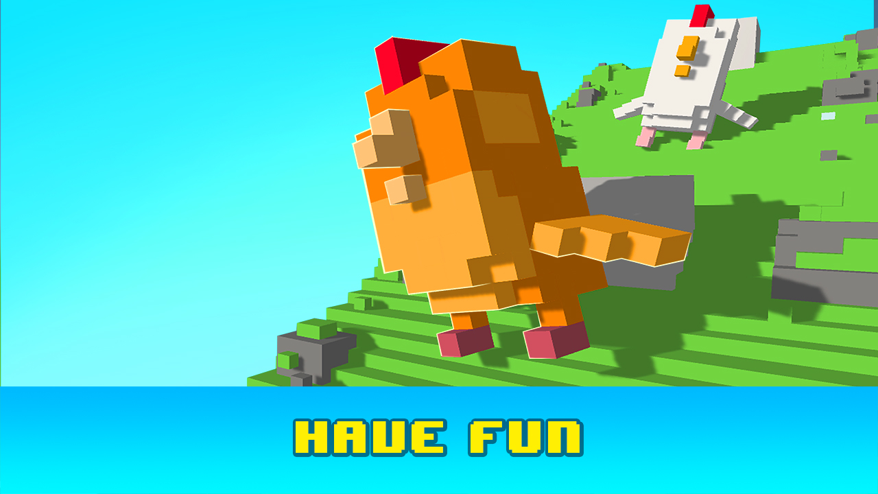 Extreme Craze Chicken Flipping Game Legend: Pixel Backflip:Amazon.de ...
