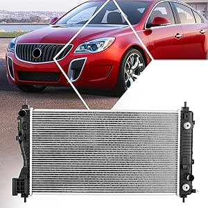 Amazon.com: DPI-13587 Factory Style 1-Row Aluminum Core Cooling ...