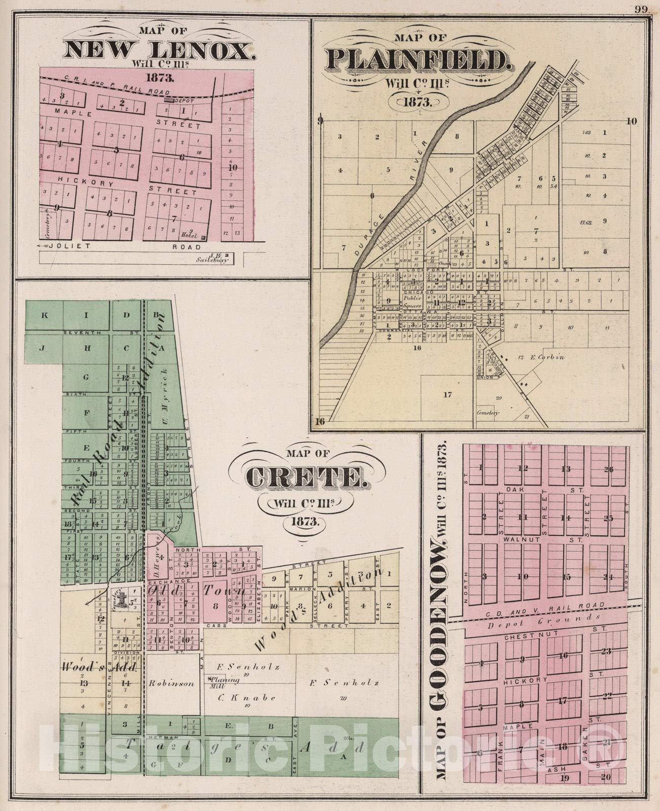 New Lenox Map How To Get To New Lenox Metra By Train Or Bus?