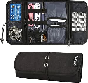 Amazon.com: Travel Gear Organizer Electronics Accessories Bag, PRITEK ...
