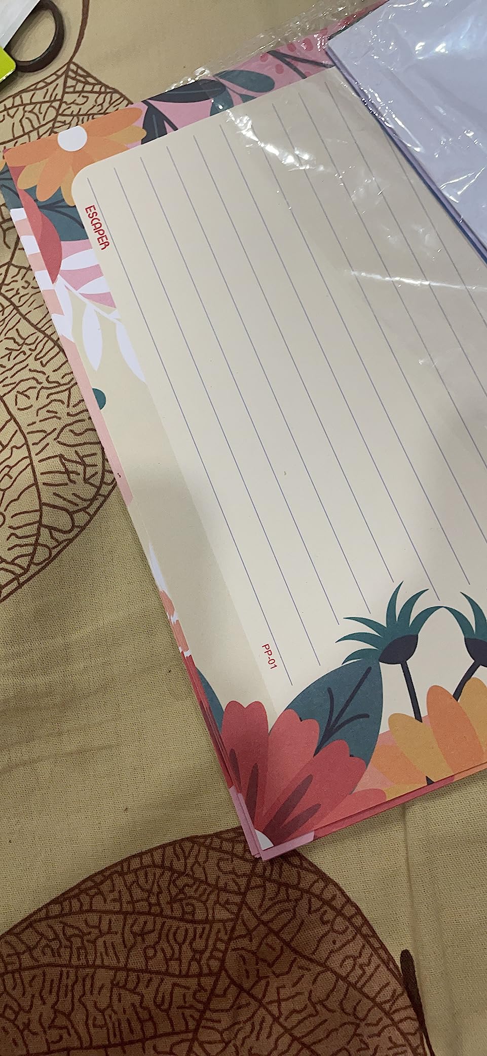 ESCAPER Flower Theme Project Papers - Multicolor Practical Sheets for ...